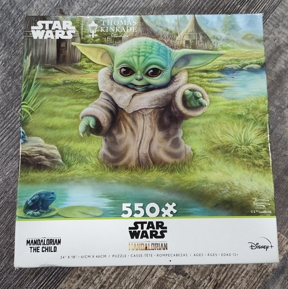 Star Wars | Toys | Thomas Kinkade Jigsaw Puzzle Poster Star Wars ...